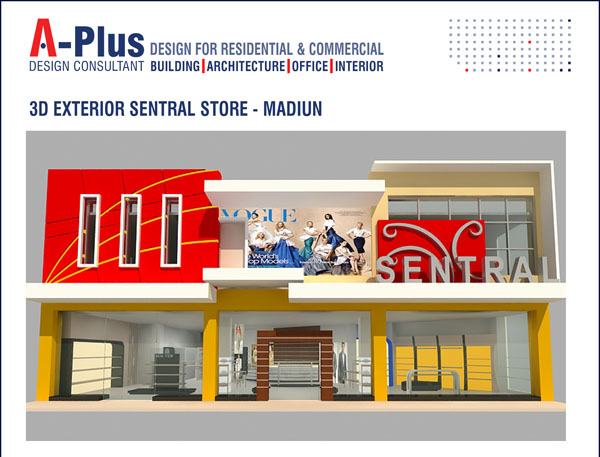 Toko Baju Madiun - A+ Design | Arsitek Surabaya