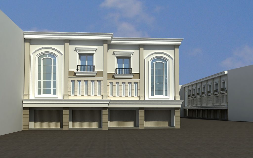 Desain Bangunan Ruko Surabaya - A+ Design | Arsitek Surabaya
